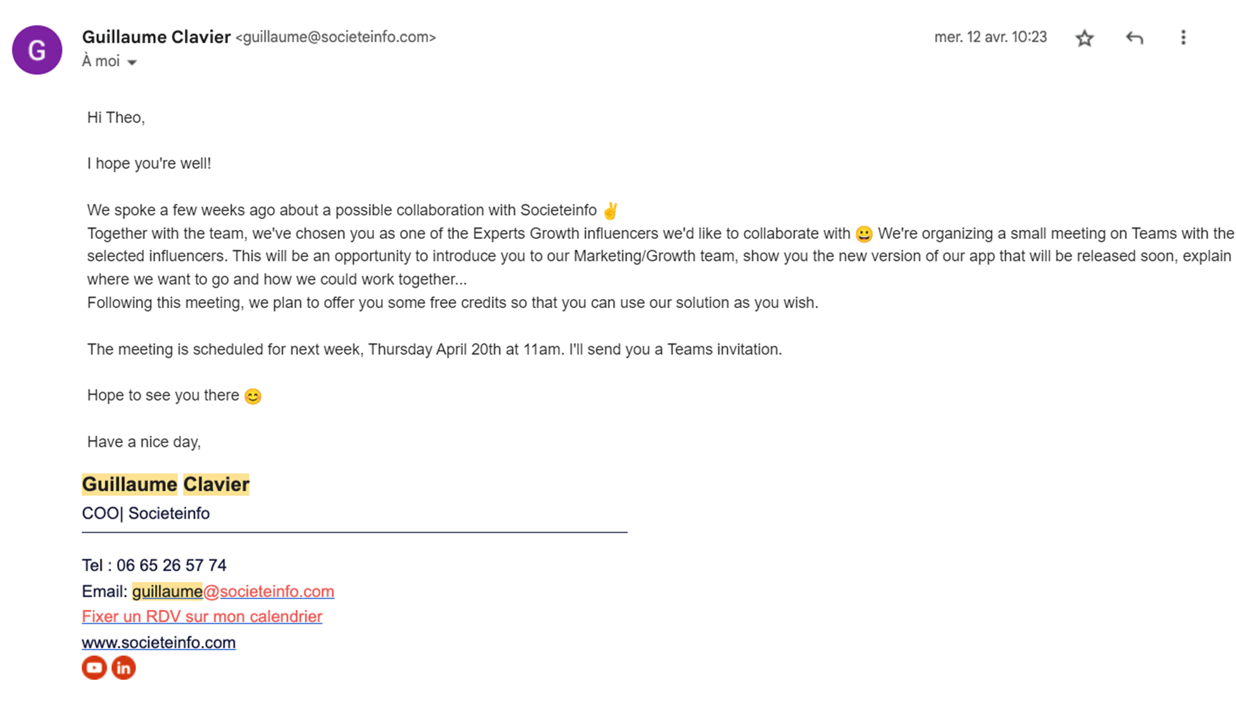 10 Reasons To Get in Touch With Your Prospects - La Growth Machine