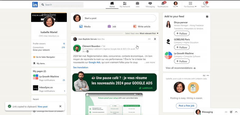 From LinkedIn Likes to Leads: The La Growth Machine Way